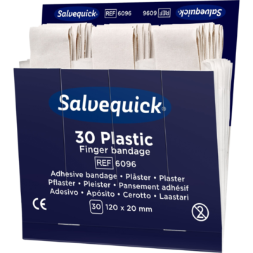 Plåster Plast Extra långa Salvequick | 6096 - Tingstad.com