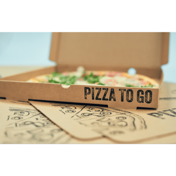 Pizzakartong To Go 33x33x3,5cm - Tingstad.com