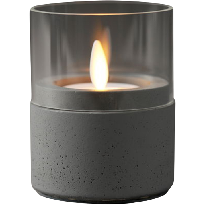 Duni Ledset Moving Flame - 10 Led-Ljus Med Laddplatta - Tingstad