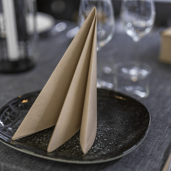 Servett Premium Natur 40x40Cm– Tingstad.com