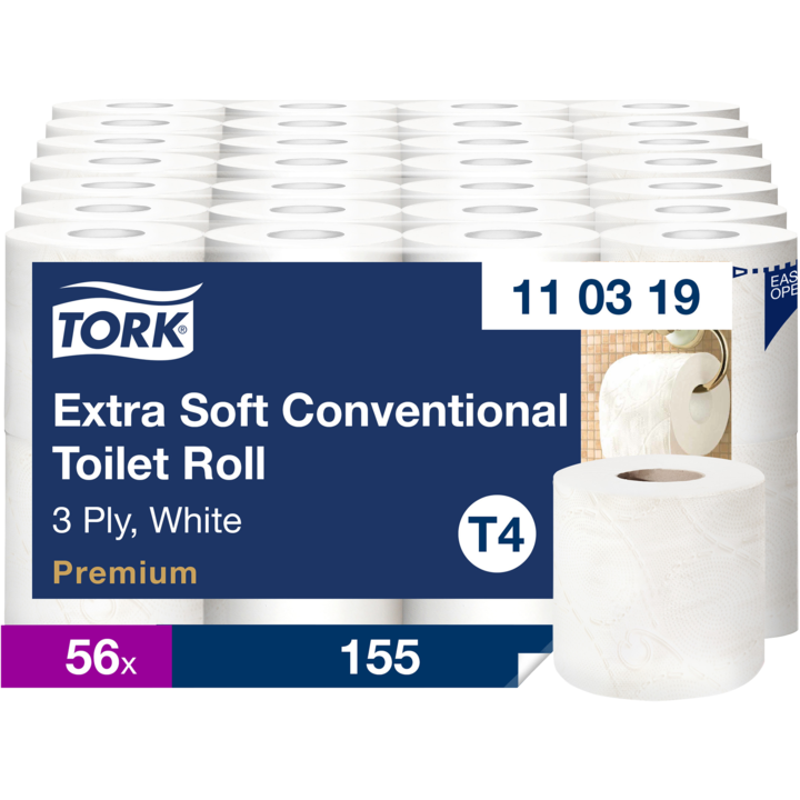 Toapapper Extra Mjukt 3-Lag* Premium / Tork - Tingstad.com